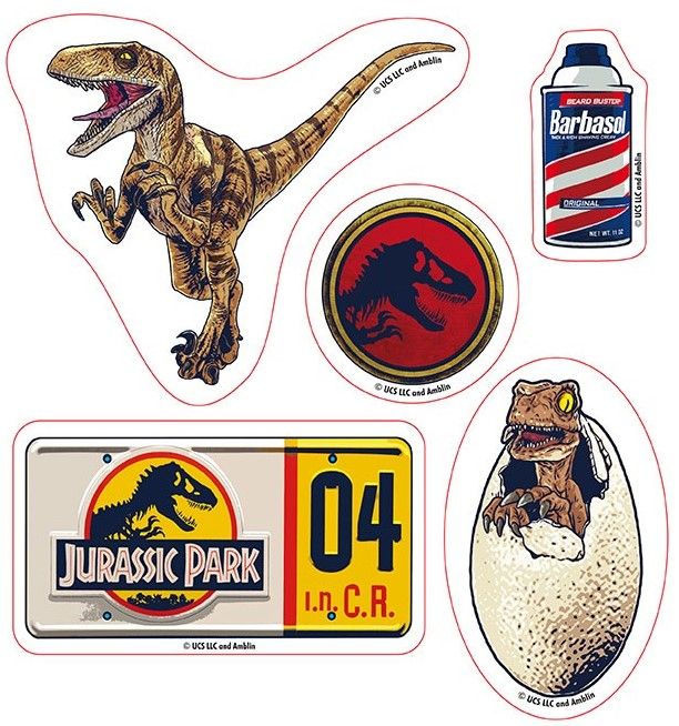 Стикери ABYstyle Movies: Jurassic Park - Dinosaurs | Ozone.bg