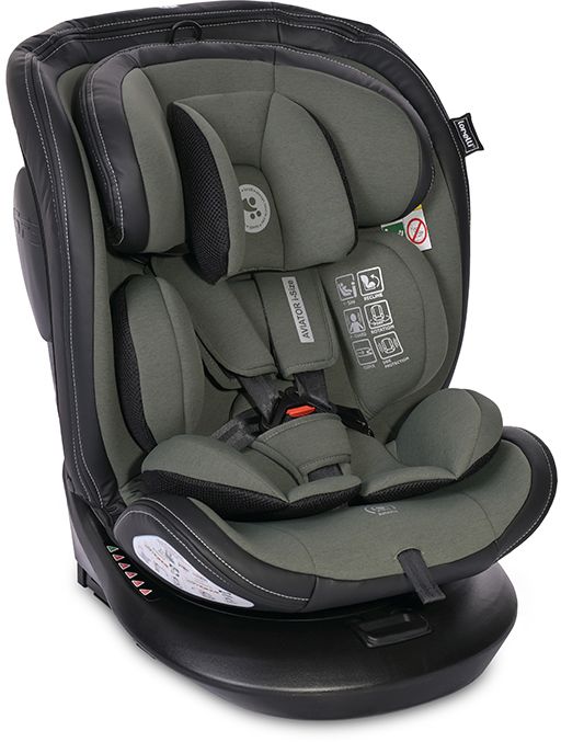 Столче за кола Lorelli - Aviator, i-Size, Isofix, 40-150 cm, Green | Добра цена | Ozone.bg