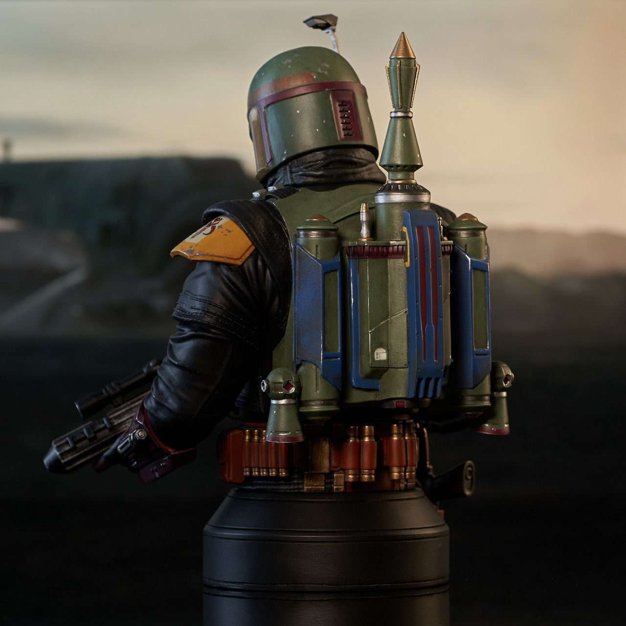 Статуетка бюст Gentle Giant Movies: Star Wars - Bobba Fett, 15 cm ...