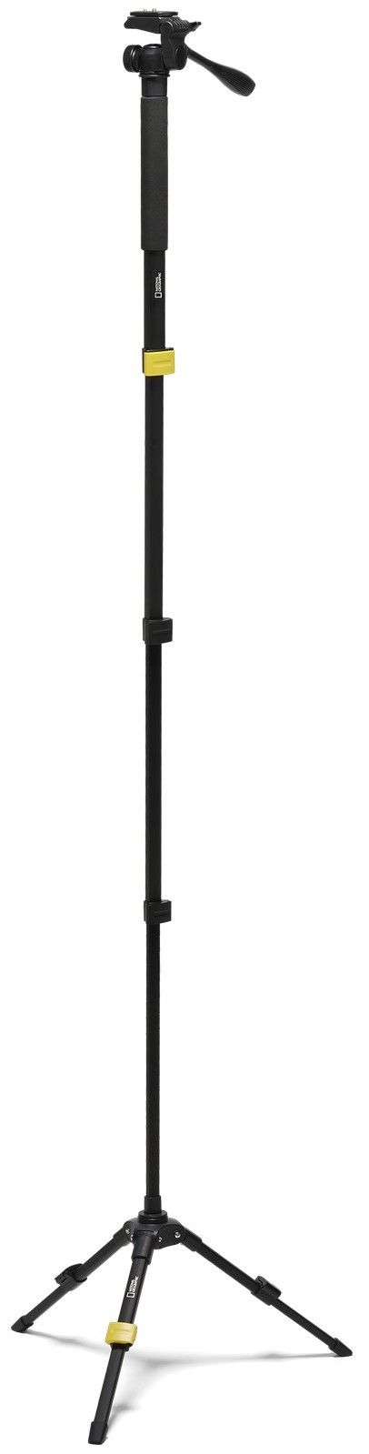 Статив National Geographic - 3 в 1, 78-189cm, черен | Ozone.bg