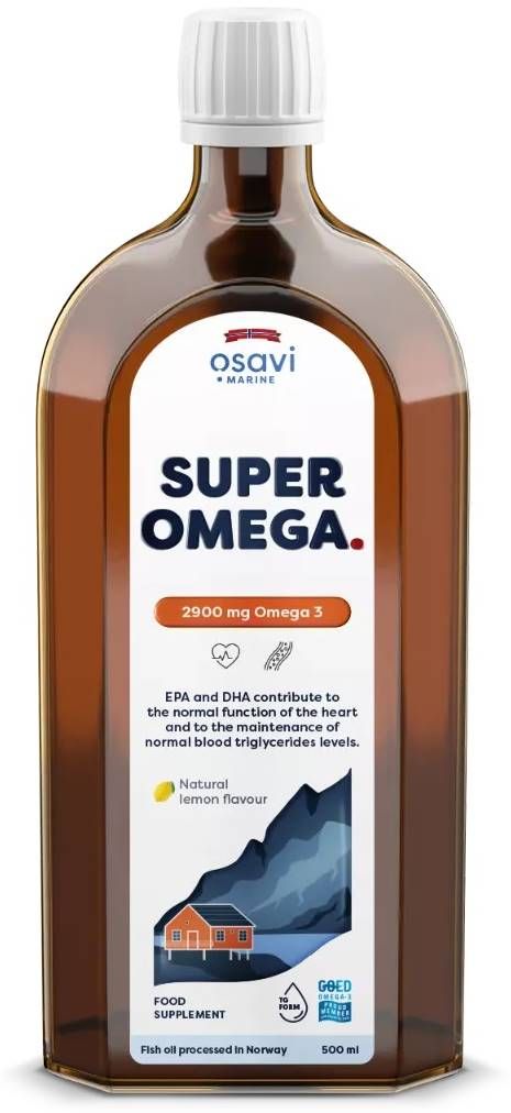 Super Omega Liquid, 2900 mg, 500 ml, Osavi | Ozone.bg
