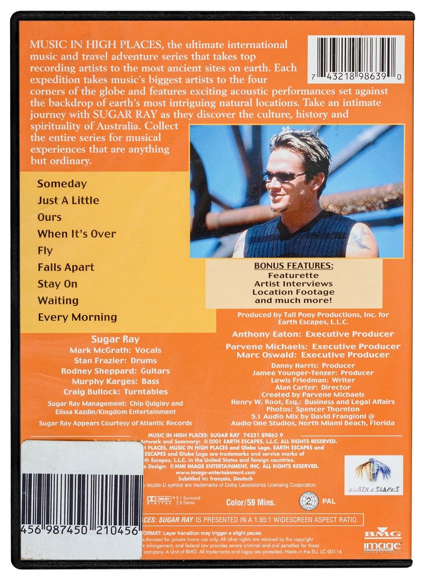 Sugar Ray - Music In High Places (DVD) Отлична цена | Ozone.bg