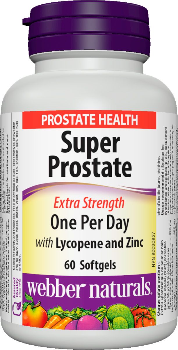 Super Prostate, 60 капсули, Webber Naturals | Ozone.bg