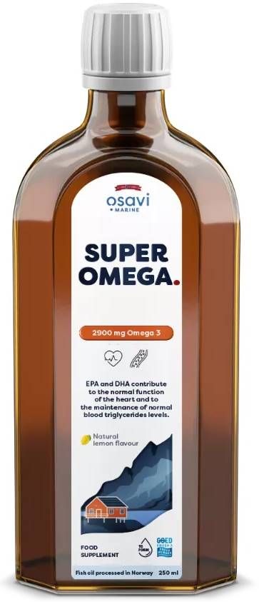 Super Omega Liquid, 2900 mg, 250 ml, Osavi | Ozone.bg