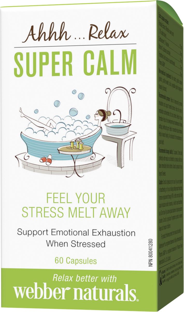 Super Calm, 60 капсули, Webber Naturals | Ozone.bg