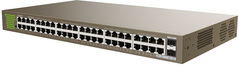 Суич Tenda - TEG1050F, 50 порта, черен | Ozone.bg