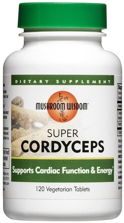 Super Cordyceps, 120 таблетки, Mushroom Wisdom | Ozone.bg