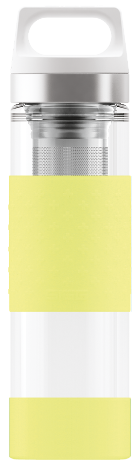 Термос Sigg Hot and Cold - стъклен, жълт, 0.4 L | Ozone.bg
