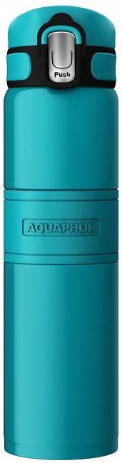 Термобутилка Aquaphor - 480 ml, зелена | Ozone.bg