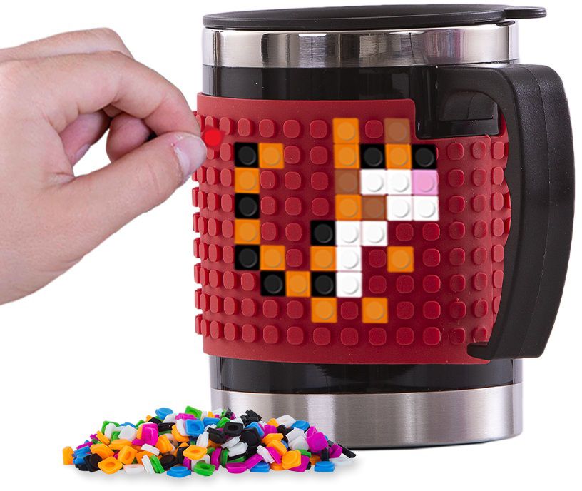 Термочаша Pixie Crew - Червена, 400 ml | Ozone.bg