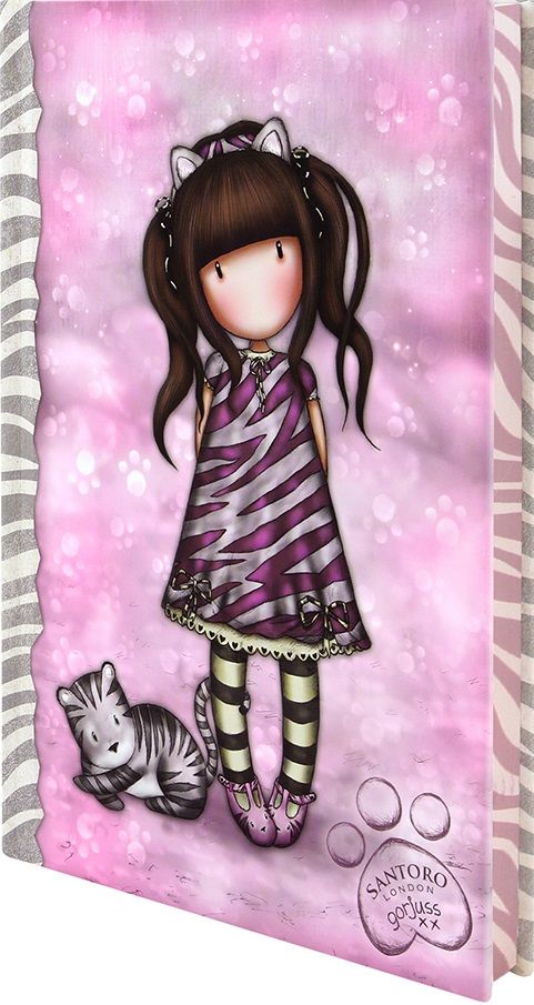 Тетрадка Santoro Gorjuss - Ruby Wild, 96 листа, широки редове | Ozone.bg