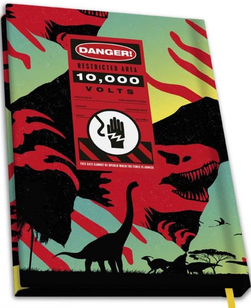 Тефтер ABYstyle Movies: Jurassic Park - Dinosaur Kingdom, формат A5 ...