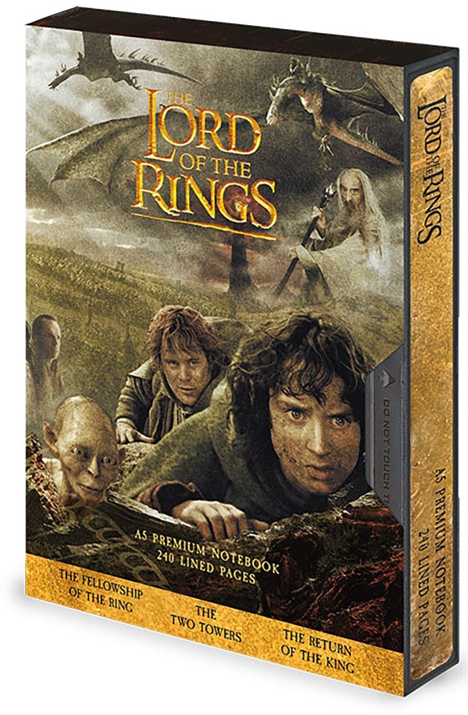 Тефтер Pyramid Movies: The Lord of the Rings - VHS, формат A5 | Ozone.bg