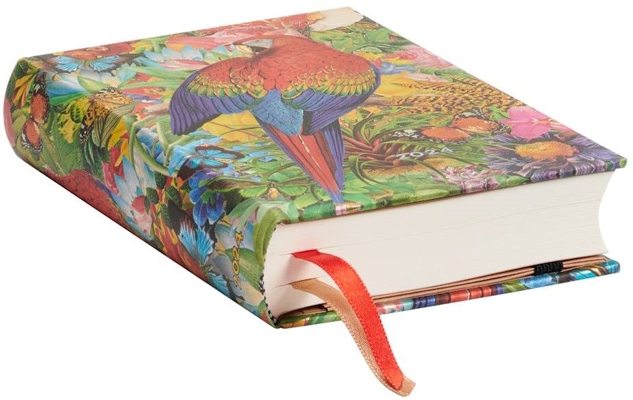Тефтер Paperblanks Tropical Garden - Mini, 208 листа, 2024 | Ozone.bg