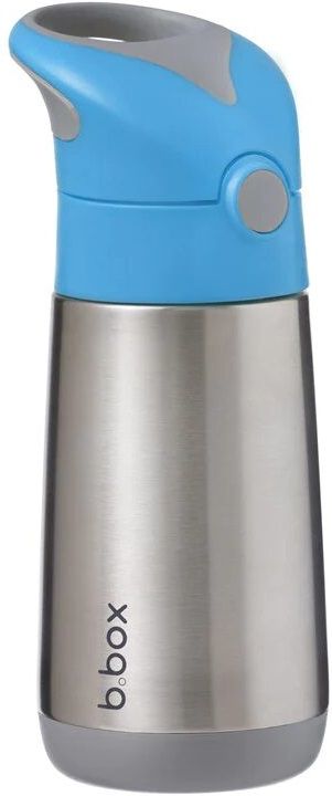Термо бутилка със сламка b.box - Blue slate, 350 ml | Добра цена | Ozone.bg