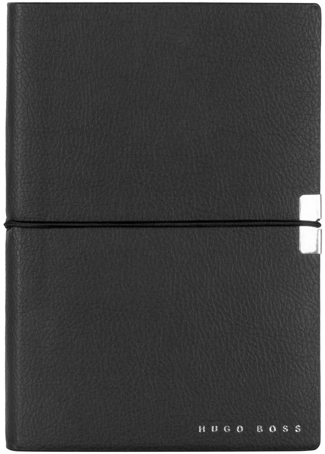 Тефтер Hugo Boss Elegance Storyline - A5, с редове, черен | Ozone.bg