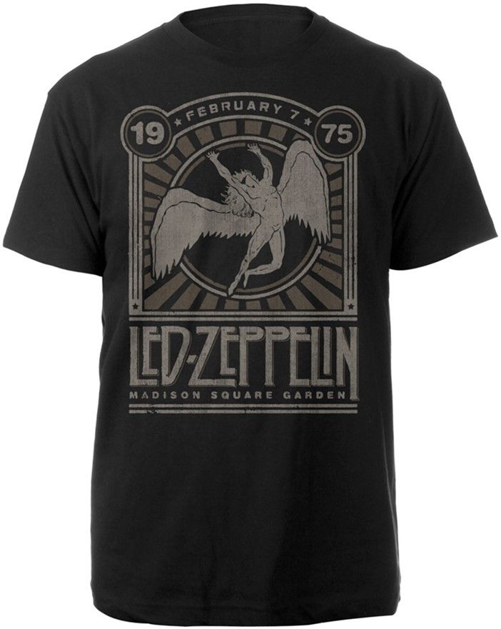 Тениска Plastic Head Music: Led Zeppelin - Madison Square Garden 1975 ...