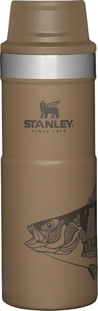 Термочаша за път Stanley The Trigger - Tan Peter Perch, 470 ml | Ozone.bg