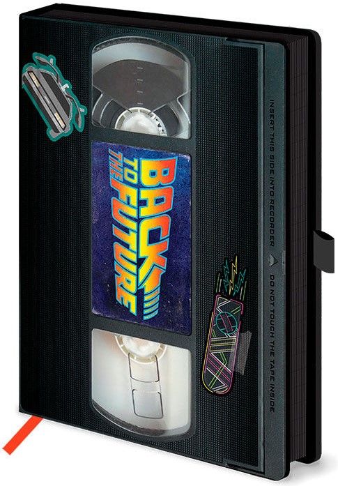 Тефтер Pyramid Movies: Back to the Future - VHS, формат А5 | Ozone.bg