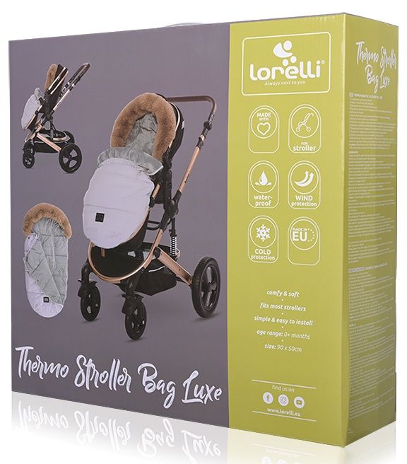 Термочувалче за количка Lorelli - Luxe, Black | Добра цена | Ozone.bg