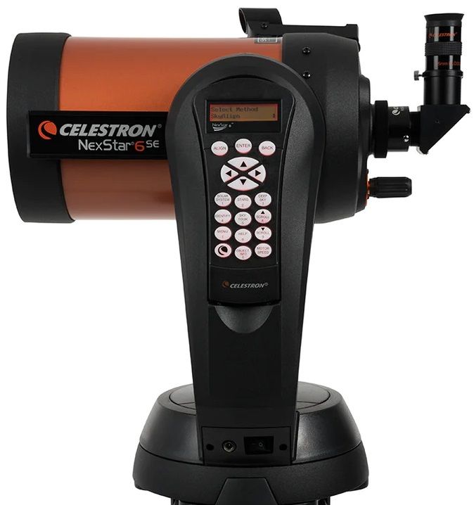 Телескоп Celestron - NexStar 6SE, SC 152/1500, оранжев/черен | Ozone.bg