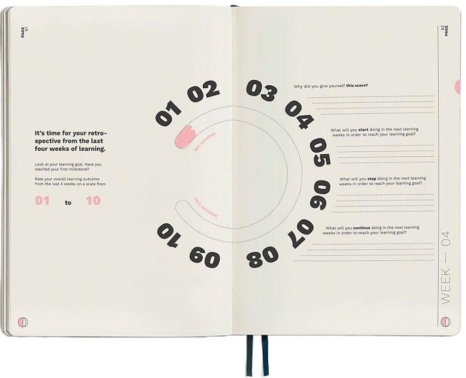 Тефтер Leuchtturm1917 Learning Journal - B5, Black, меки корици | Ozone.bg