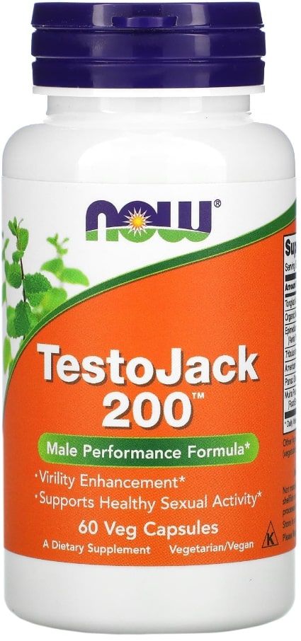 TestoJack 200, 60 капсули, Now | Ozone.bg