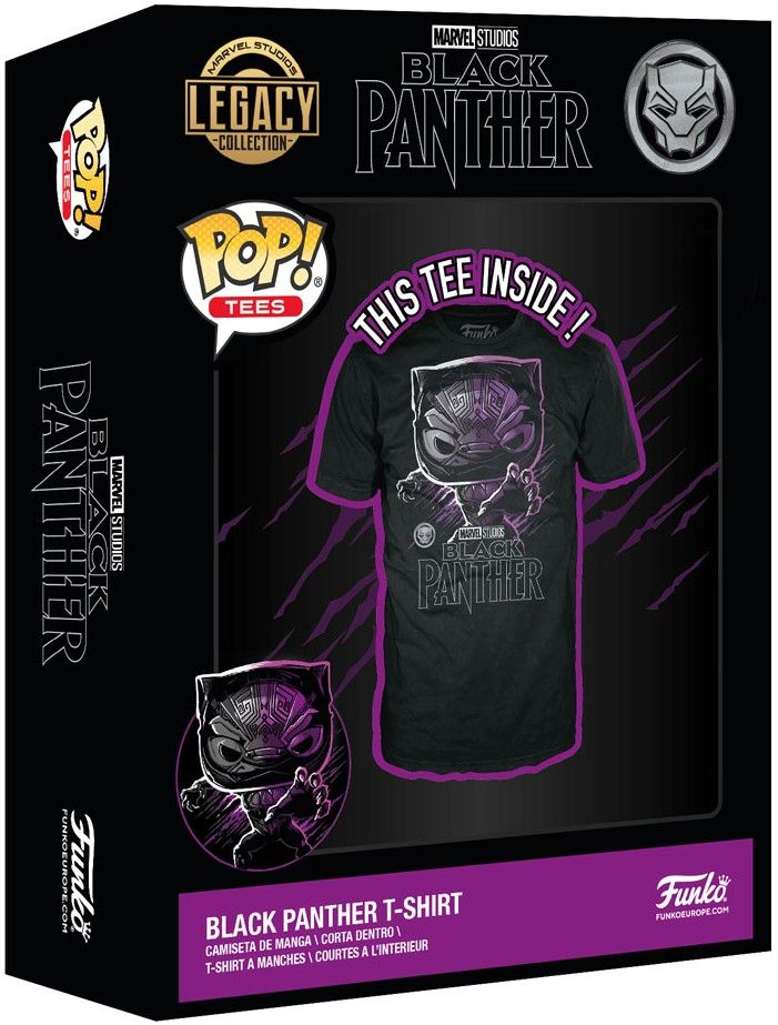 Тениска Funko Boxed Tees: Marvel - Black Panther | Ozone.bg