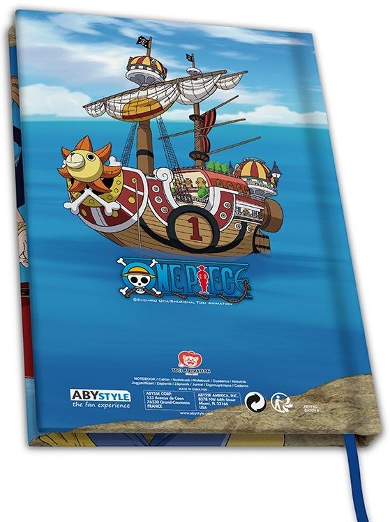Тефтер ABYstyle Animation: One Piece - Staw Hat Crew, формат А5 | Ozone.bg
