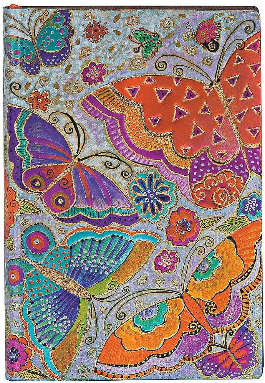 Тефтер Paperblanks Flutterbyes - Midi, 88 листа | Ozone.bg