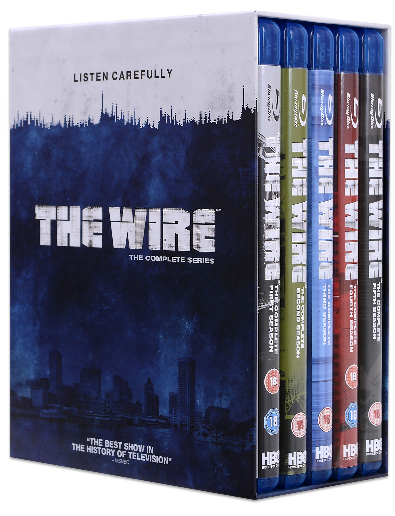 The Wire : Complete Series - Seasons 1-5 (Blu-Ray) | 2015 | Добра цена ...