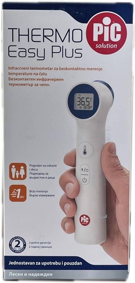 Thermo Easy Plus Безконтактен инфрачервен термометър, Pic Solution | Ozone.bg