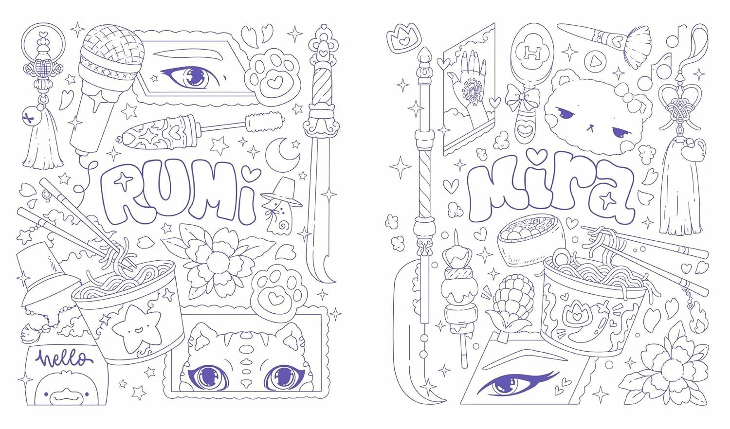 The Unofficial K-Pop Demon Hunters Activity Book | Lila Violet | Цена ...