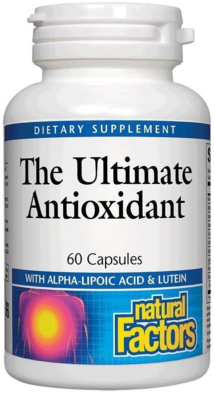 The Ultimate Antioxidant, 60 капсули, Natural Factors | Ozone.bg