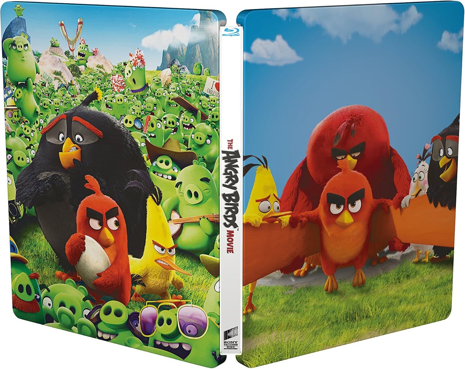 The Angry Birds Movie, Steelbook (Blu-Ray) | 2016 | Добра цена | Ozone.bg