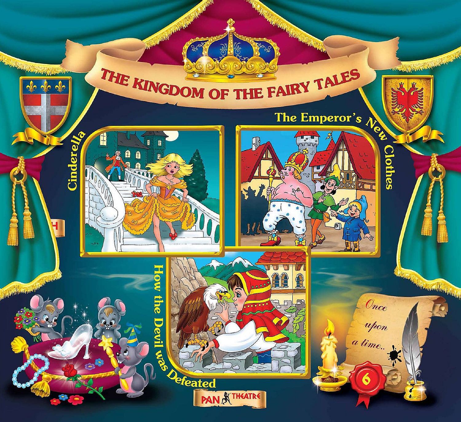 The kingdom of fairy tales 6: Cinderella, The Emperor 's new clothes ...