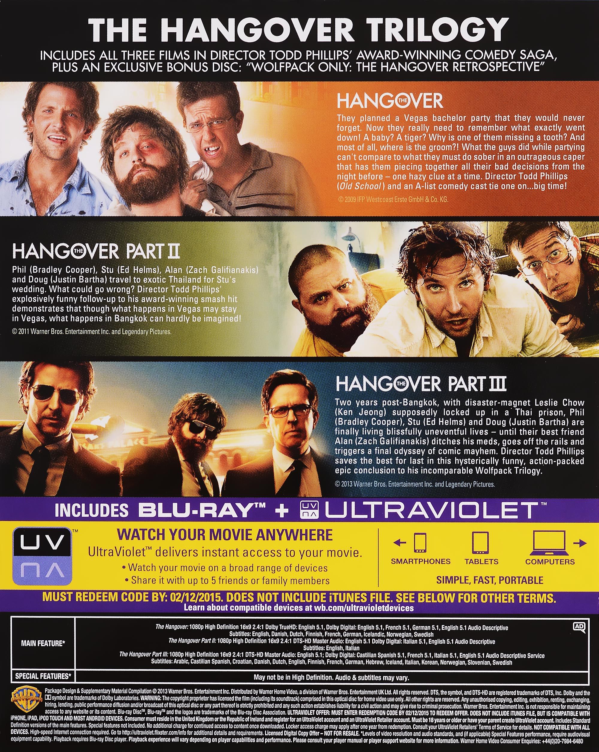 The Hangover Trilogy (Blu-Ray) | 2012 | Добра цена | Ozone.bg