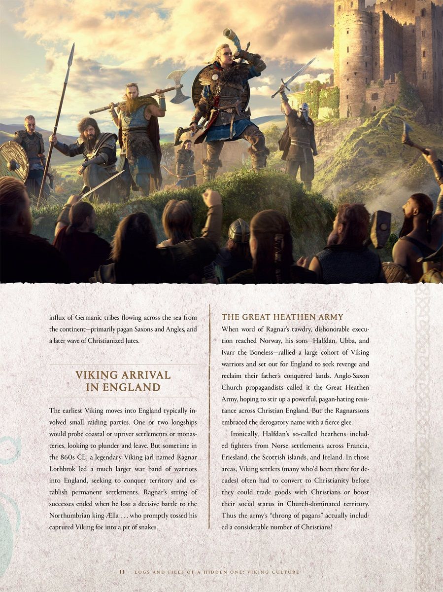 The World of Assassin's Creed Valhalla Journey to the North - Logs and ...