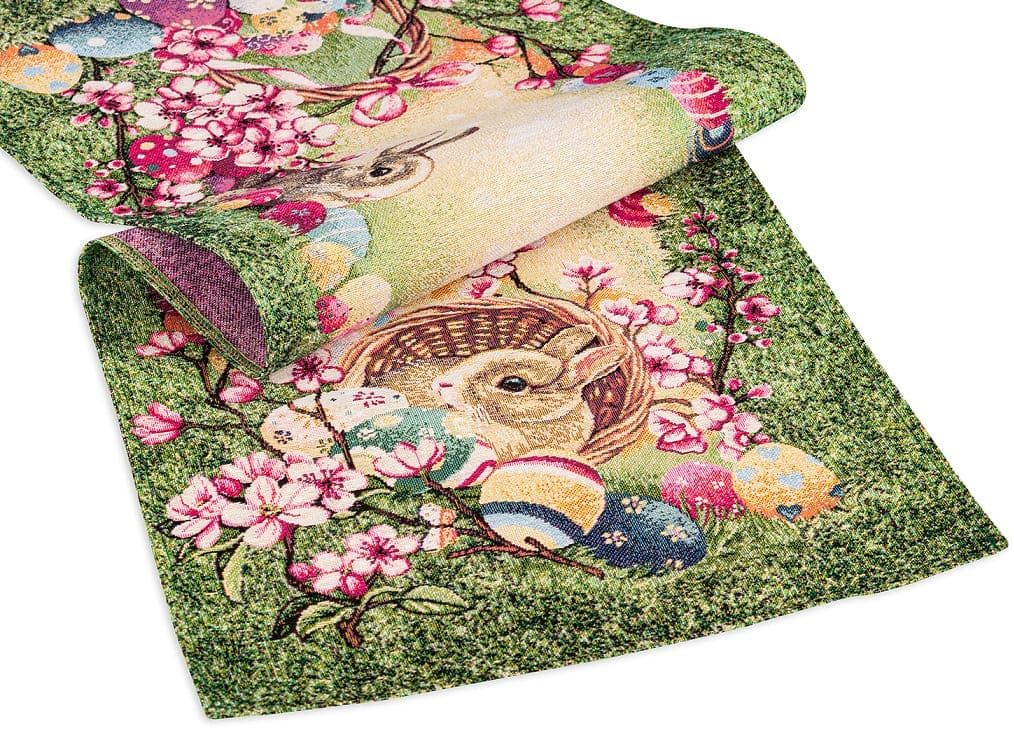 Тишлайфер Rakla - Easter bunny and decoration, 47 х 140 cm | Ozone.bg