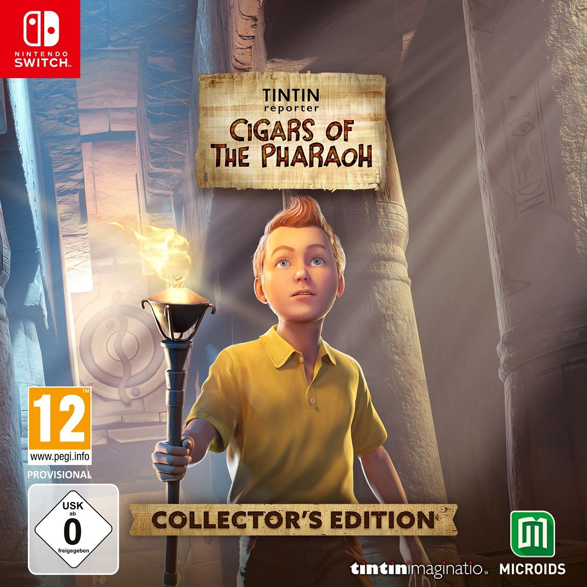 Tintin Reporter: Cigars of The Pharaoh - Collector's Edition (Nintendo Switch) | Ozone.bg