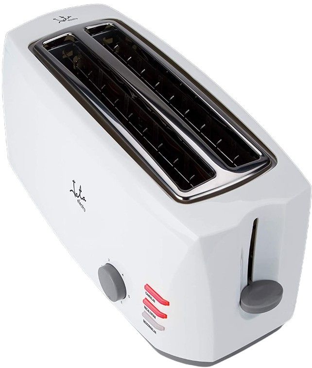 Тостер Jata - TT584, 1400W, 6 степени, бял | Ozone.bg