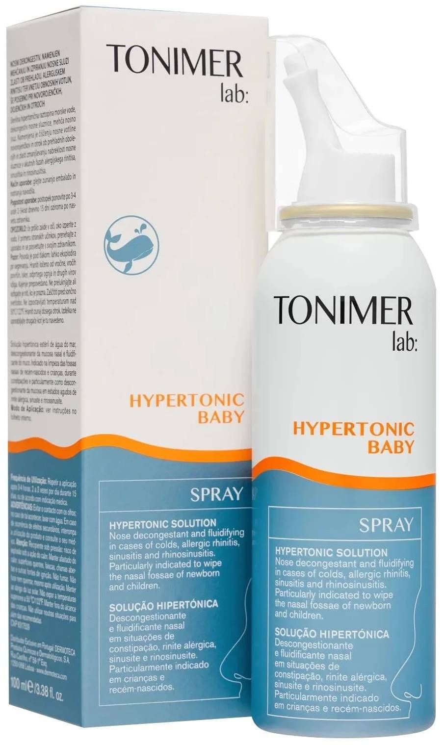 Tonimer Baby Hypertonic Спрей за нос, 100 ml | Ozone.bg