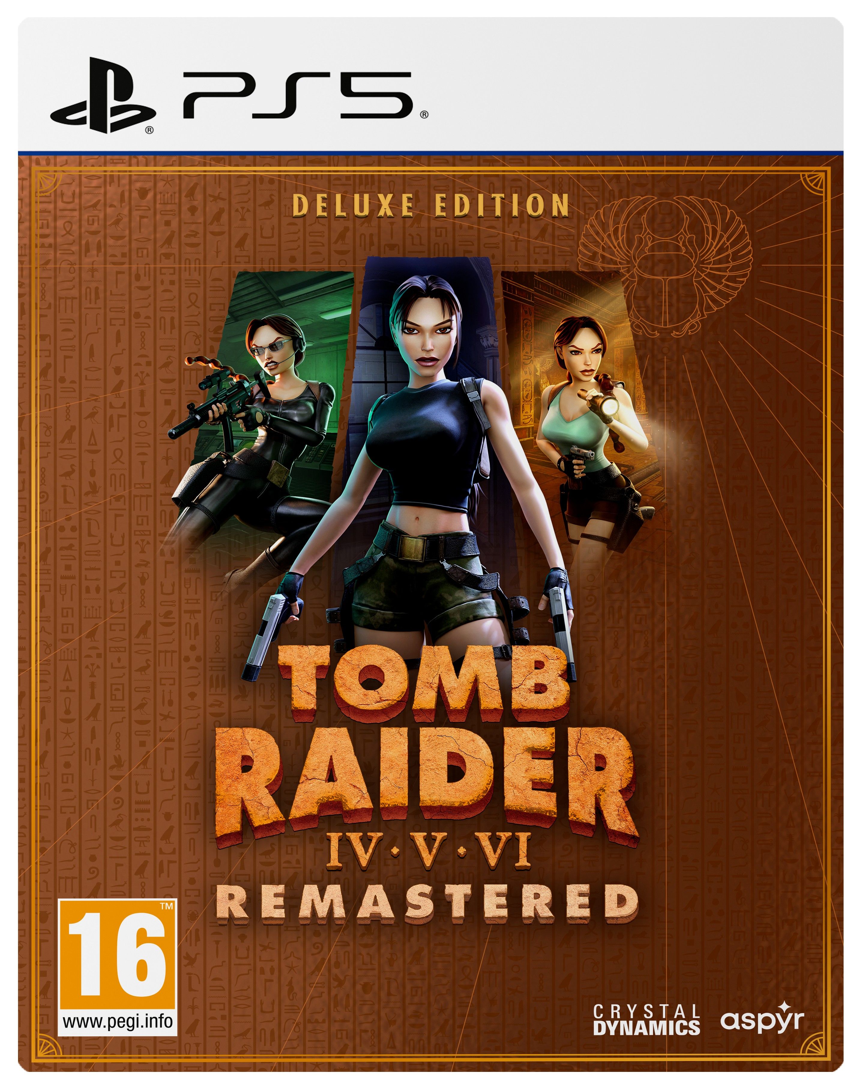Tomb Raider IV-VI Remastered Starring Lara Croft - Deluxe Edition (PS5) | Ozone.bg