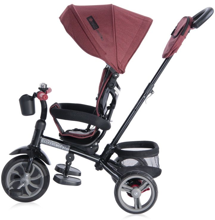 Триколка Lorelli - Rocket, Red&Black | Добра цена | Ozone.bg