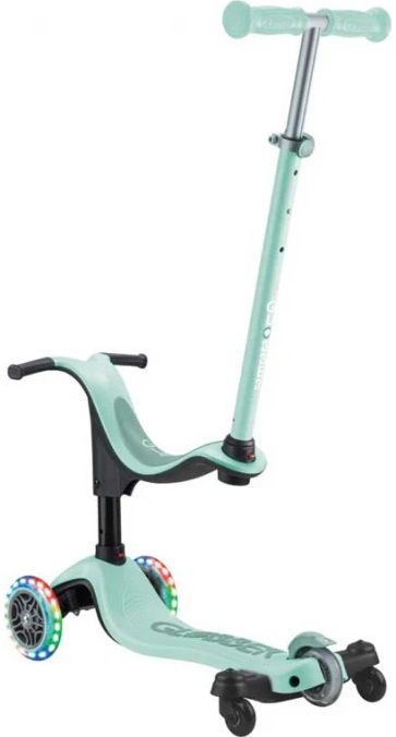 Тротинетка 4 в 1 Globber Go Up Sporty Lights 360° зелена Отлична цена Ozone Bg