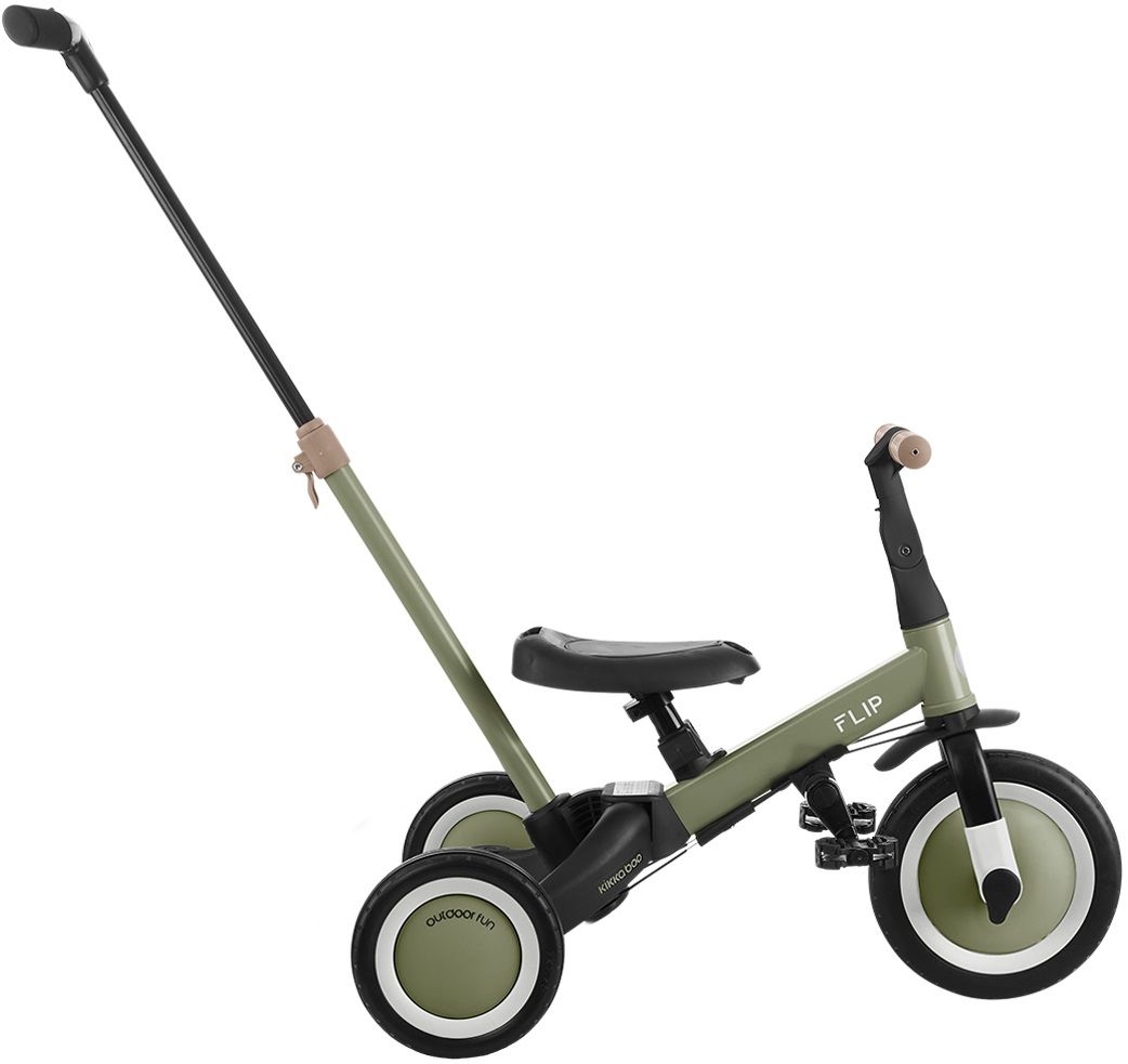 Триколка 4 в 1 KikkaBoo - Flip, Army Green | Добра цена | Ozone.bg