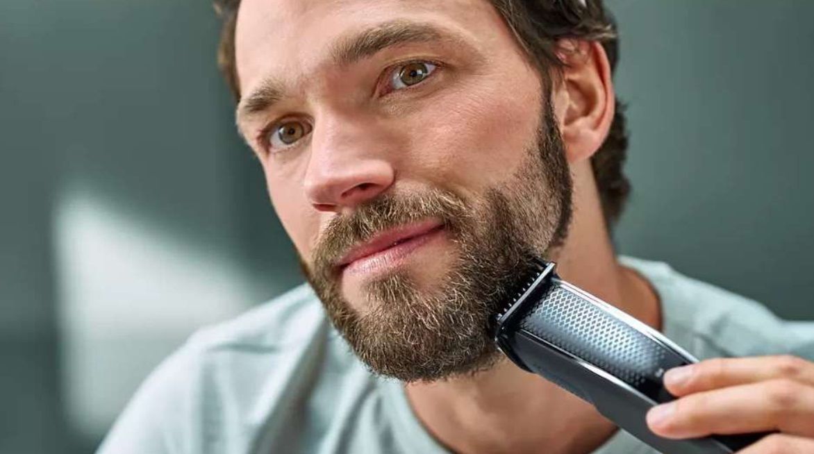 Тример за брада Philips - BT5515/70, черен | Ozone.bg