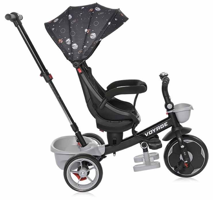 Триколка Lorelli - Voyage, Black cosmos | Добра цена | Ozone.bg