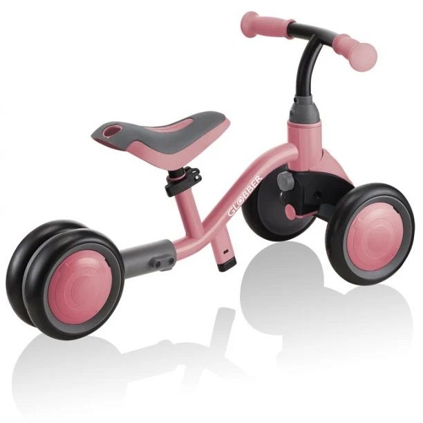 Триколка Globber - Learning bike 3 в 1 Deluxe, розова | Отлична цена ...