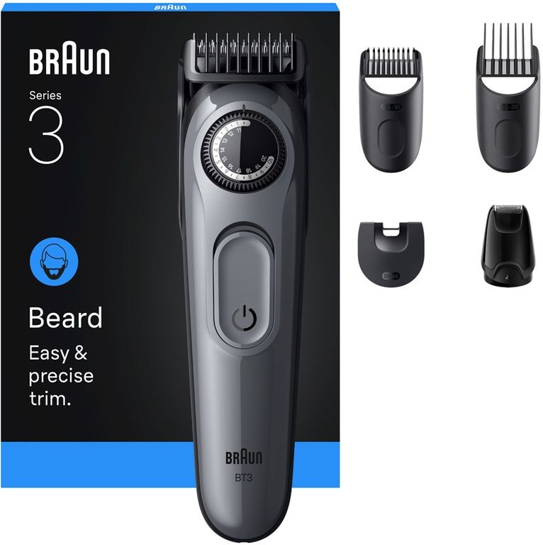 Тример за брада Braun - BT3560, Ms/Grey | Ozone.bg